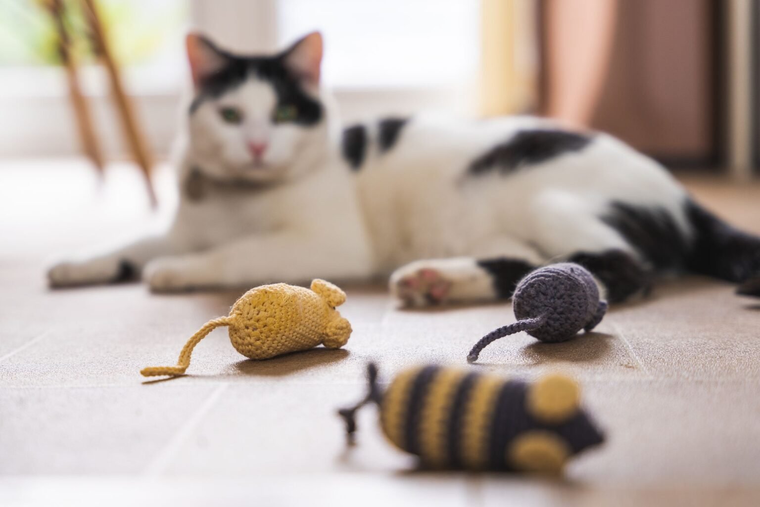 🐭 Cat Toy Mice | Free Crochet Pattern - Emkatcrochet - Crochet Designer